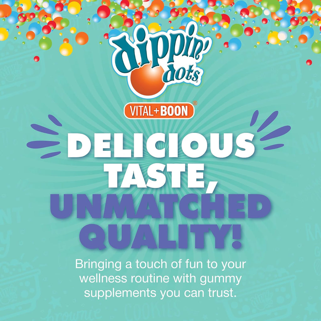 Dippin' Dots Calm gummies for anxiety support