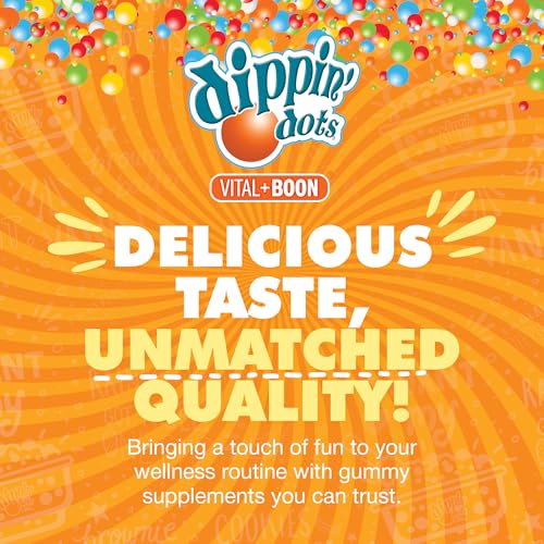 Dippin' Dots gummy vitamins