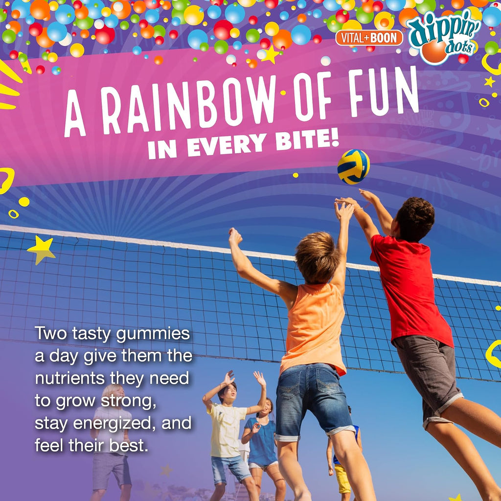 Dippin' Dots multivitamins for kids