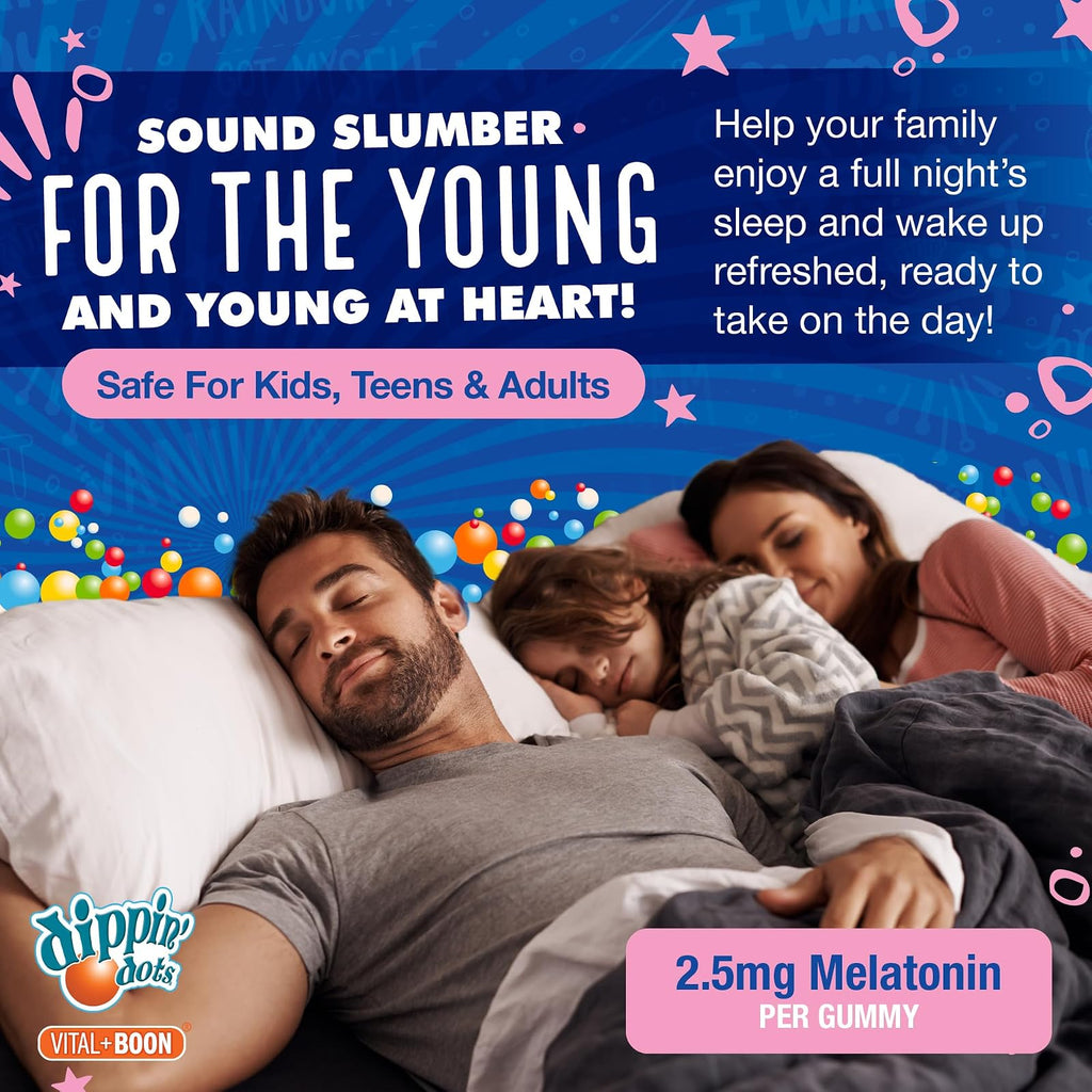 Dippin' Dots sleep aid for children