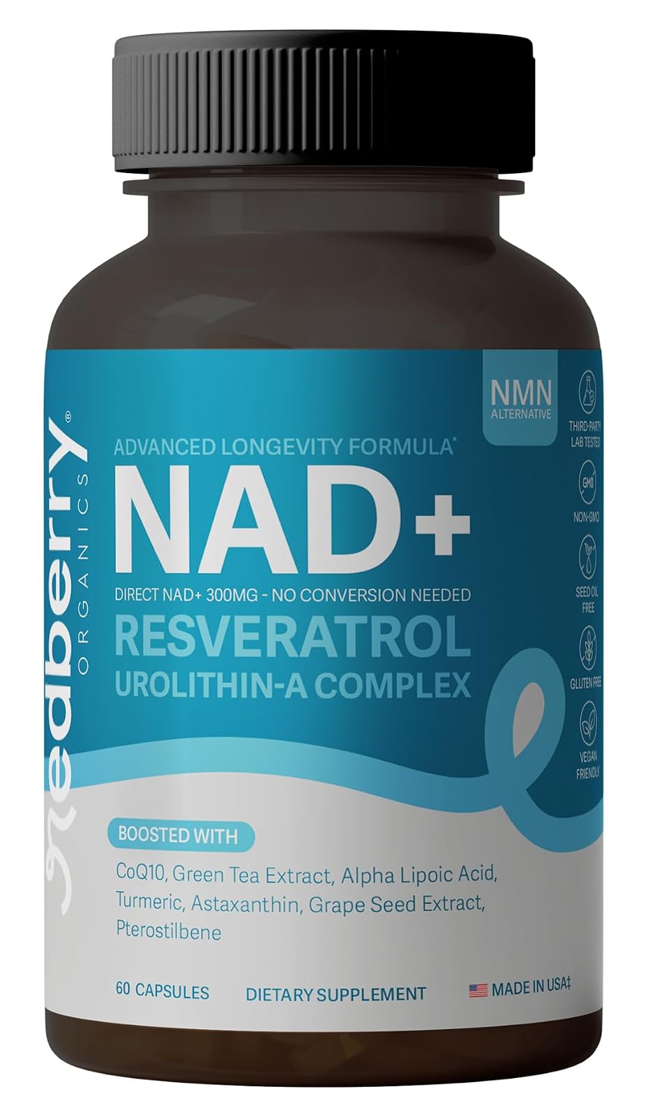 Direct NAD+ supplement for energy