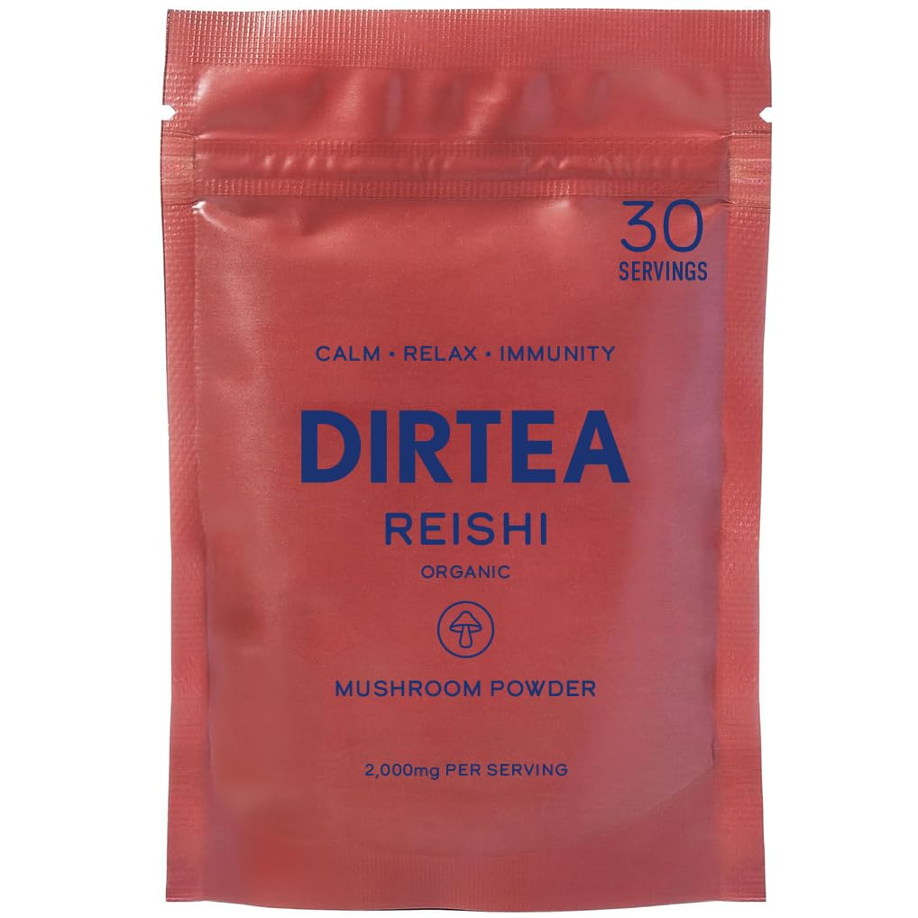 DIRTEA organic reishi mushroom powder