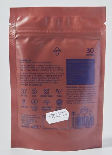 DIRTEA reishi mushrooms for energy