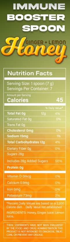 Disposable ginger lemon health booster