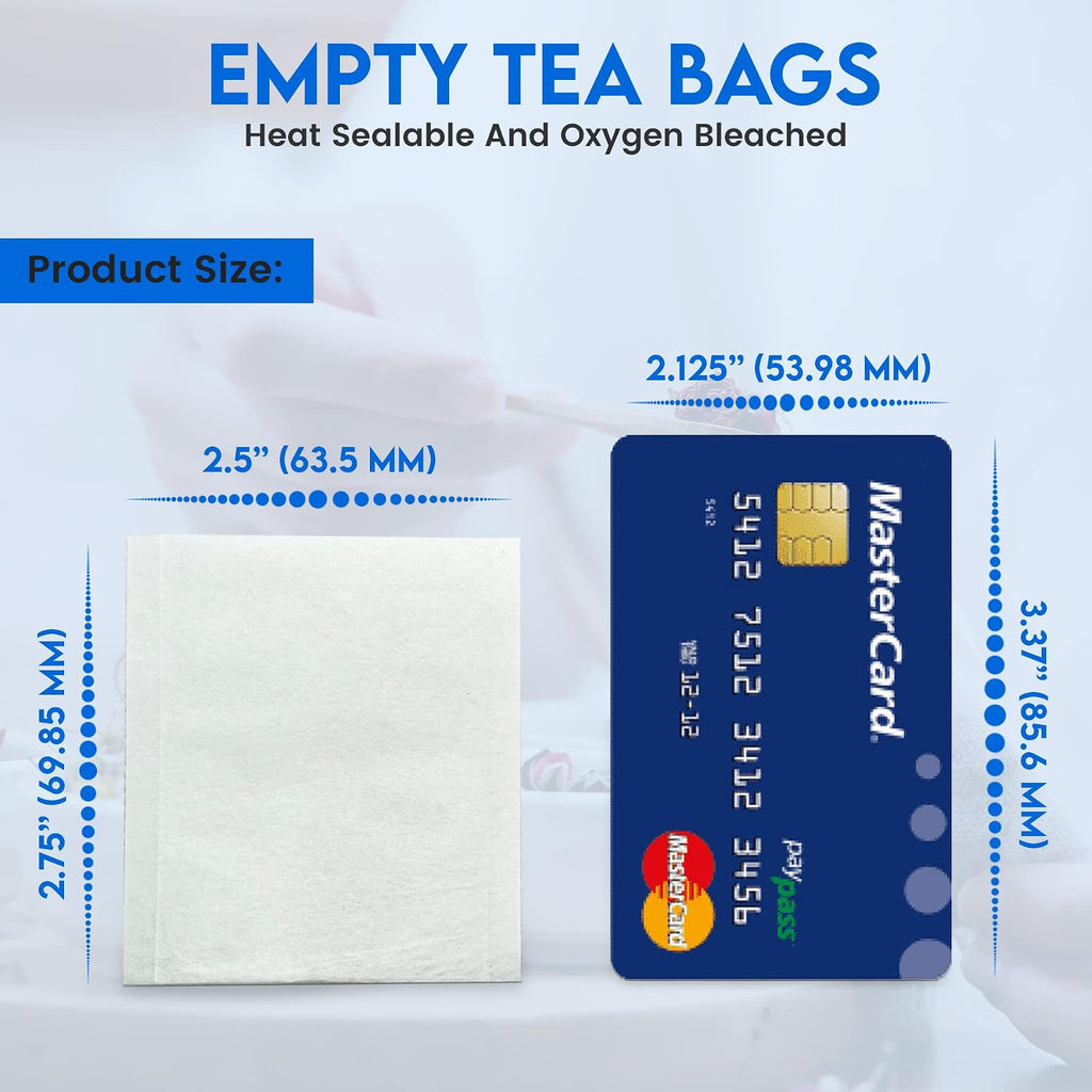 disposable strainer bags for herbal tea