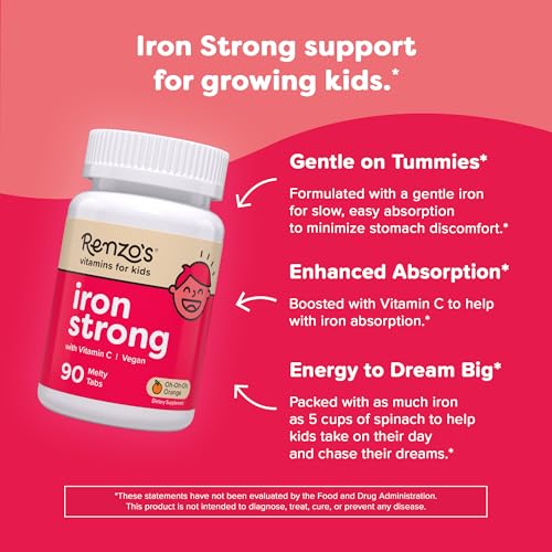dissolvable iron tabs for easy intake
