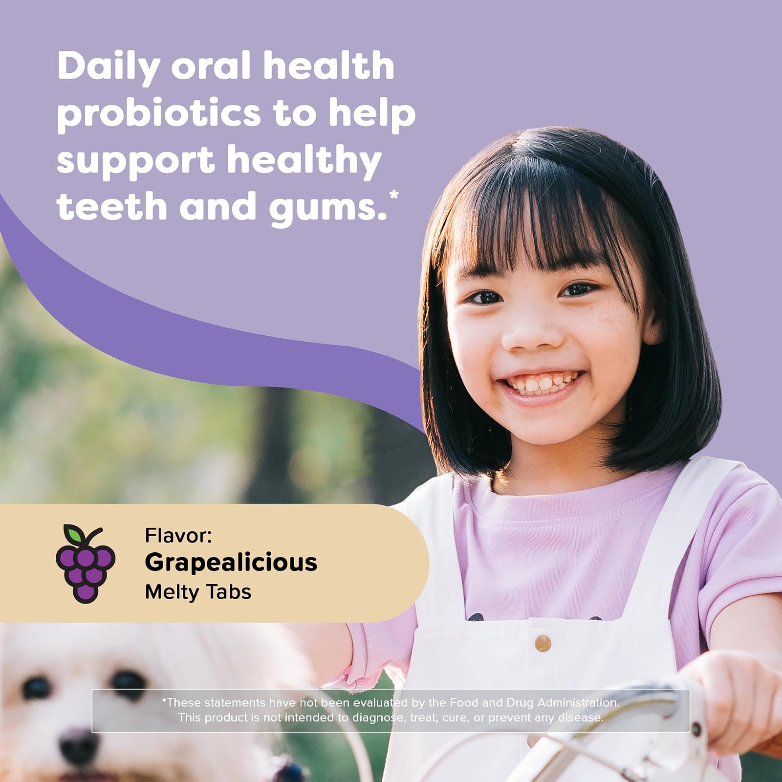 dissolvable probiotic tabs for kids