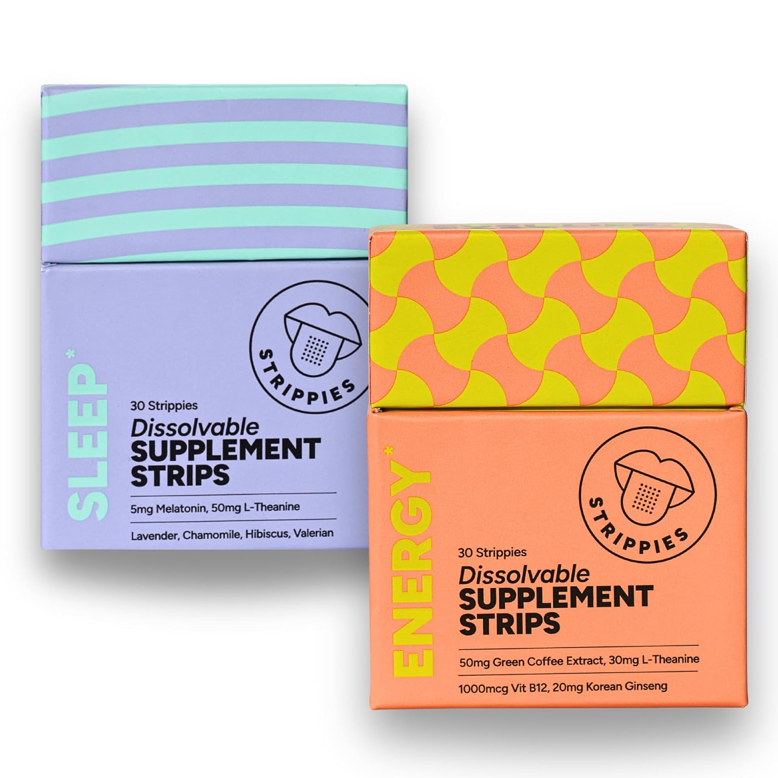 Dissolvable Strips energy boost strips