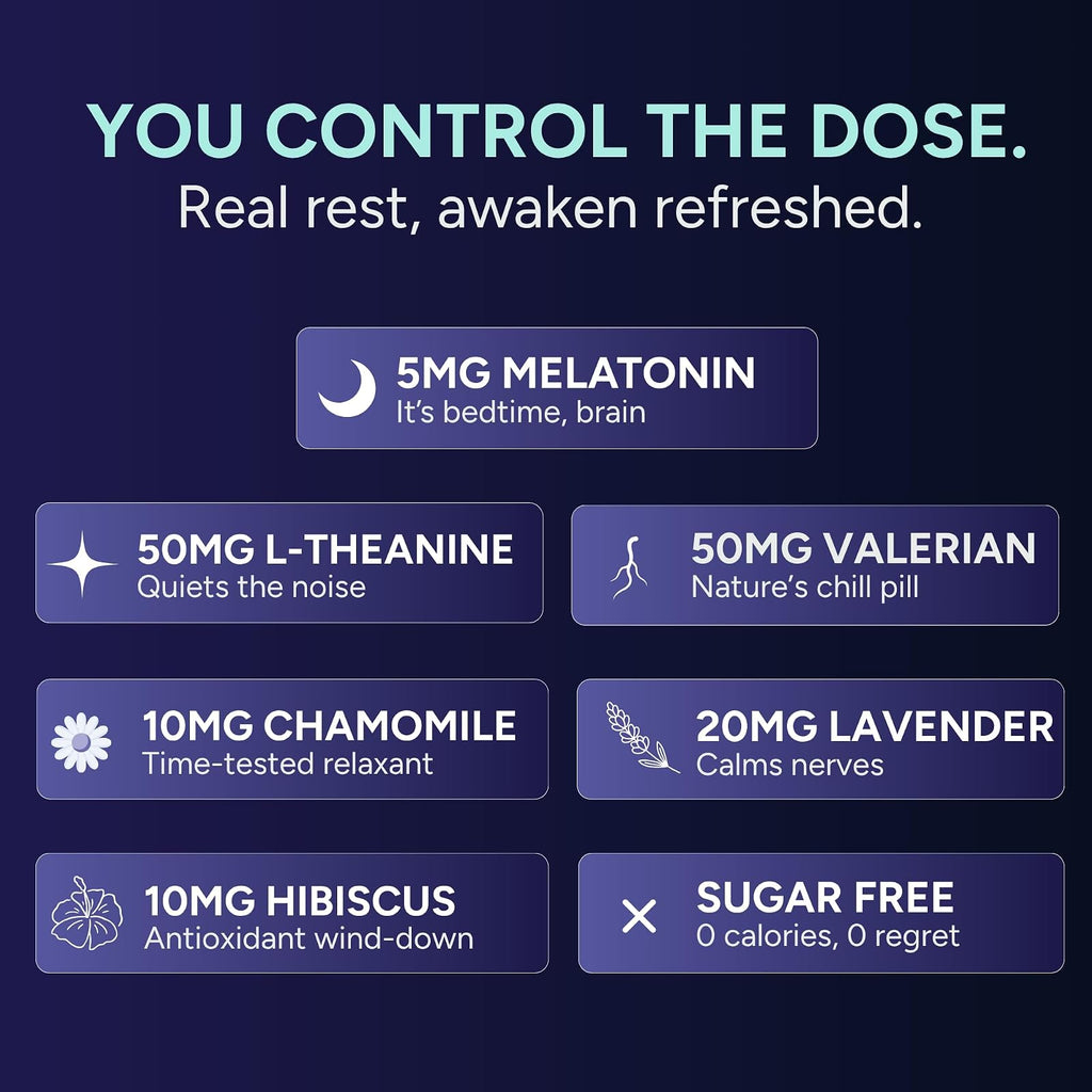 Dissolvable Strips natural sleep aid