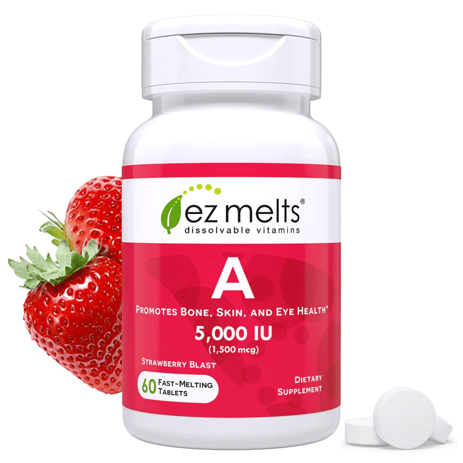 dissolvable vitamin A tablets