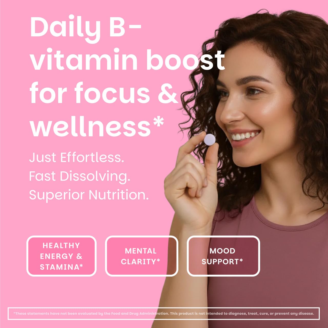 dissolvable vitamin b complex memory support