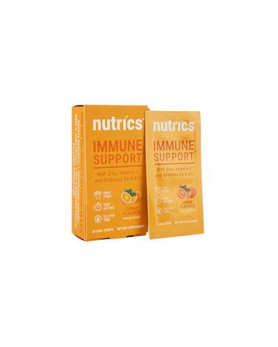 Dissolving immune support strips