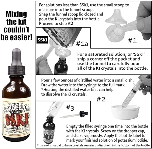 distilled water iodine supplement