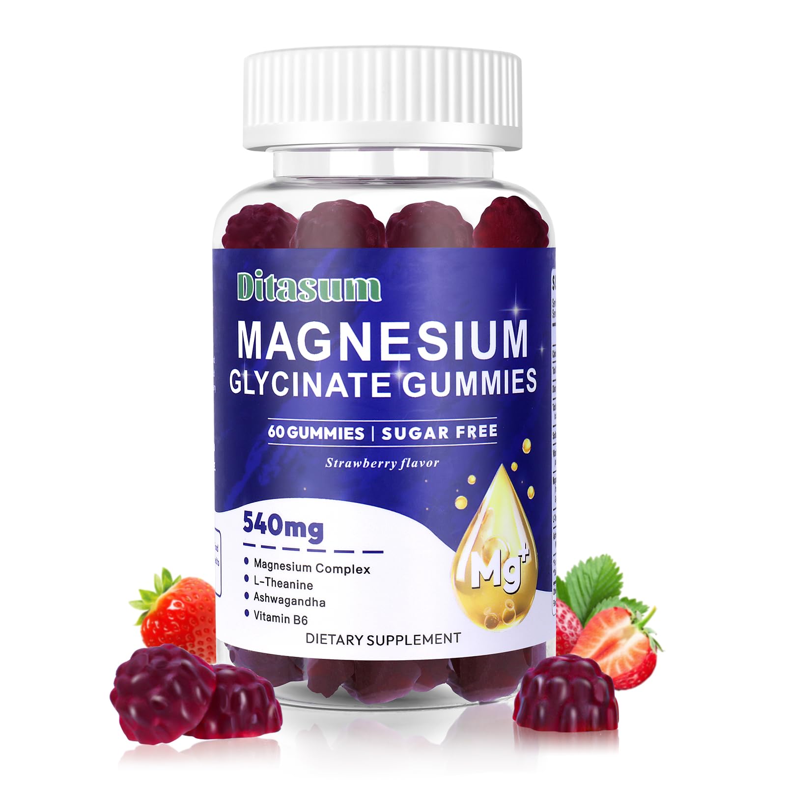 Ditasum magnesium glycinate gummies benefits
