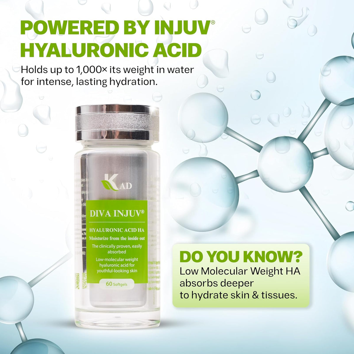Diva Injuv softgels for youthful appearance