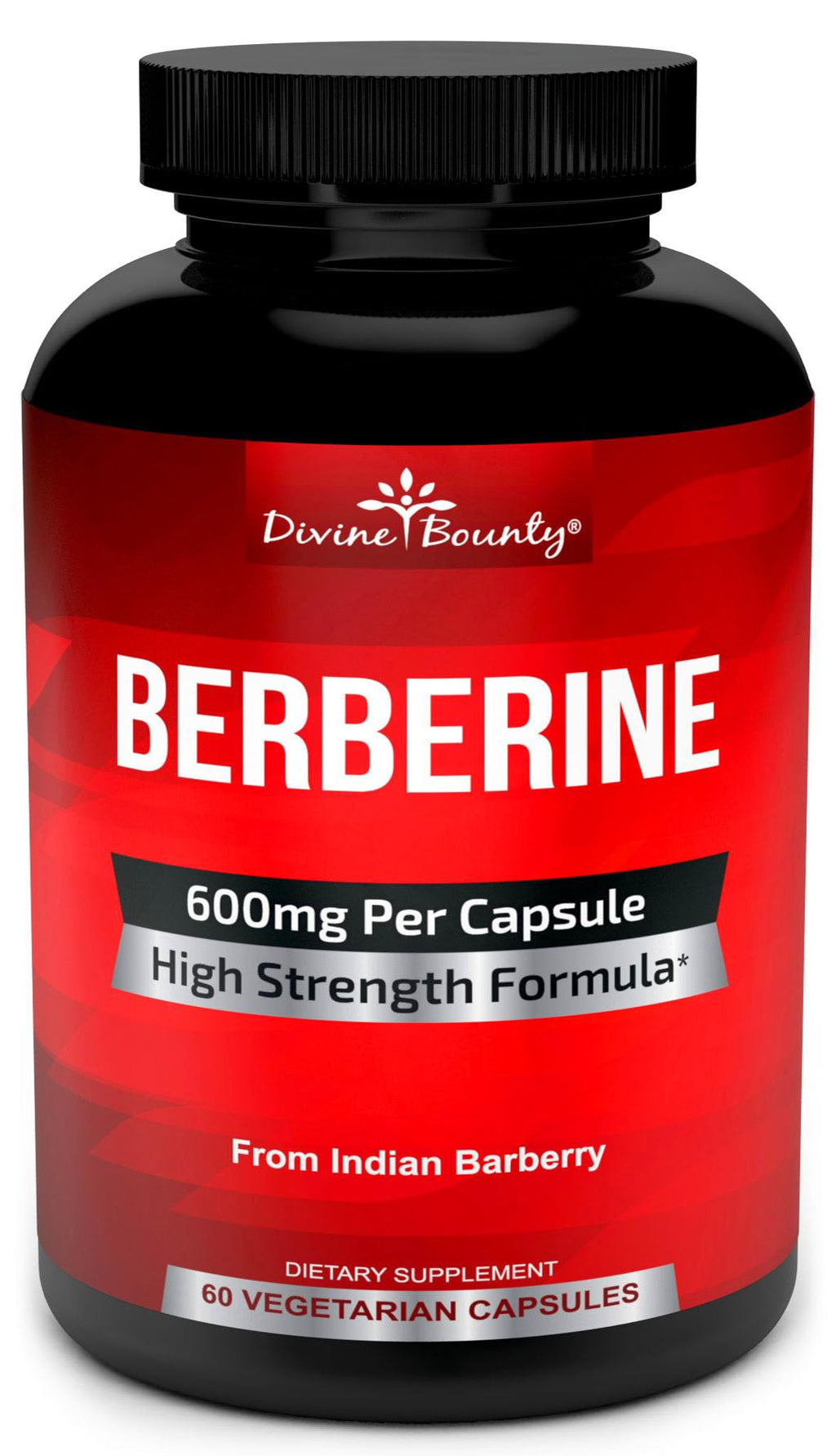 Divine Bounty Berberine 600mg capsules