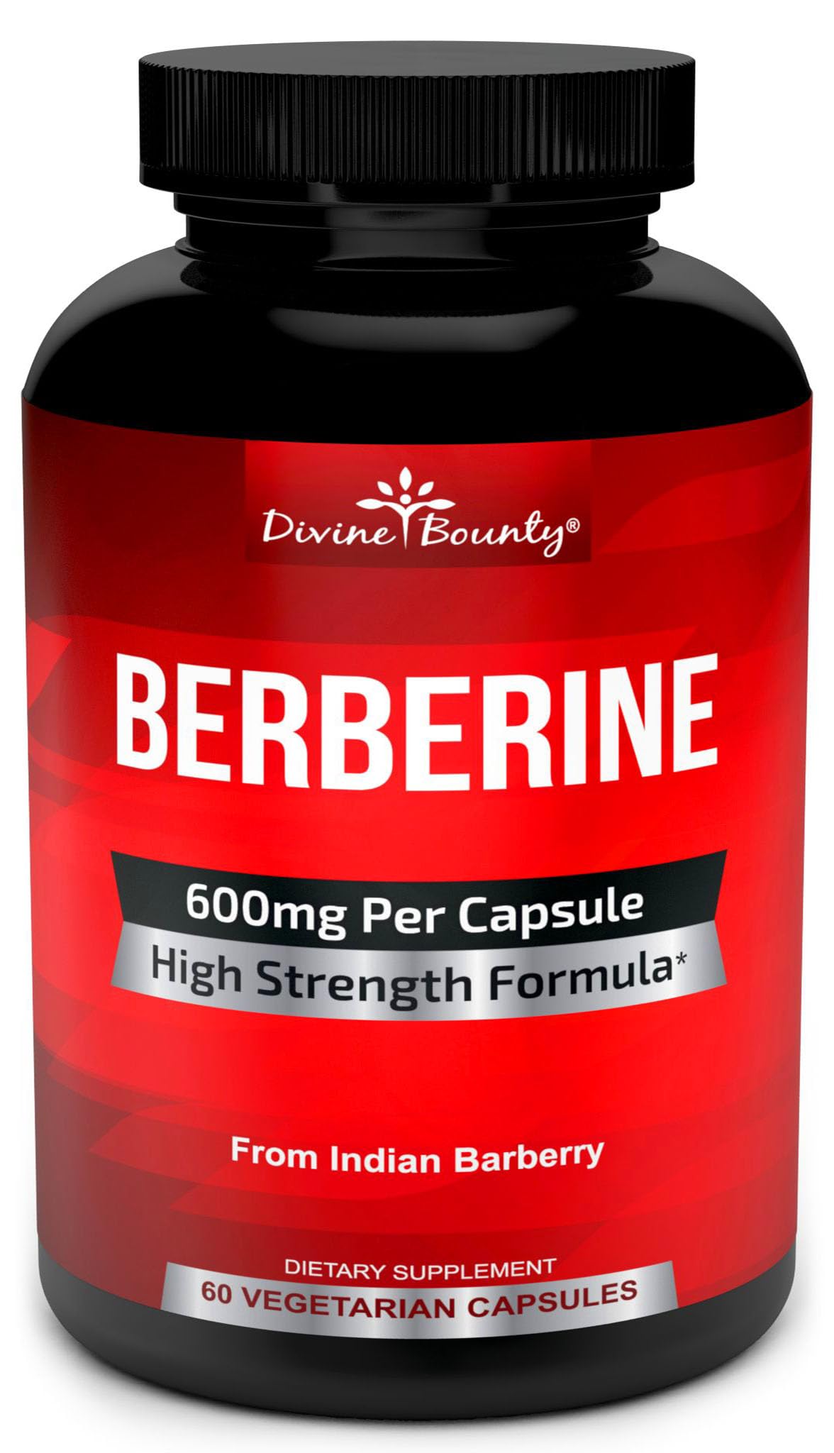 Divine Bounty Berberine 600mg capsules