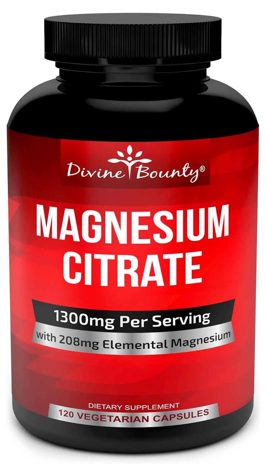 Divine Bounty magnesium citrate capsules