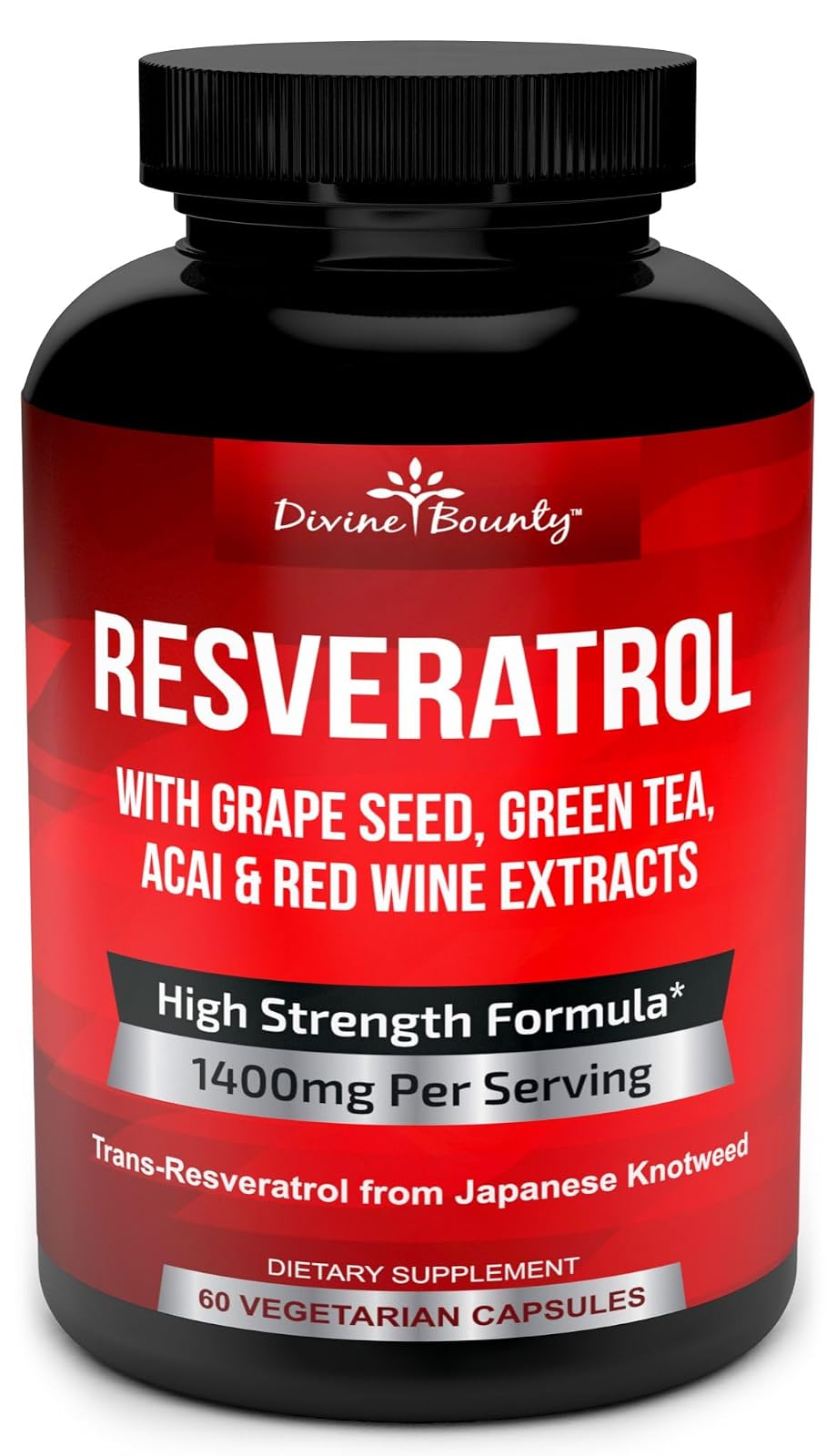 Divine Bounty Resveratrol antioxidant support