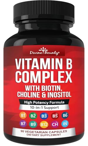 Divine Bounty vitamin b complex capsules