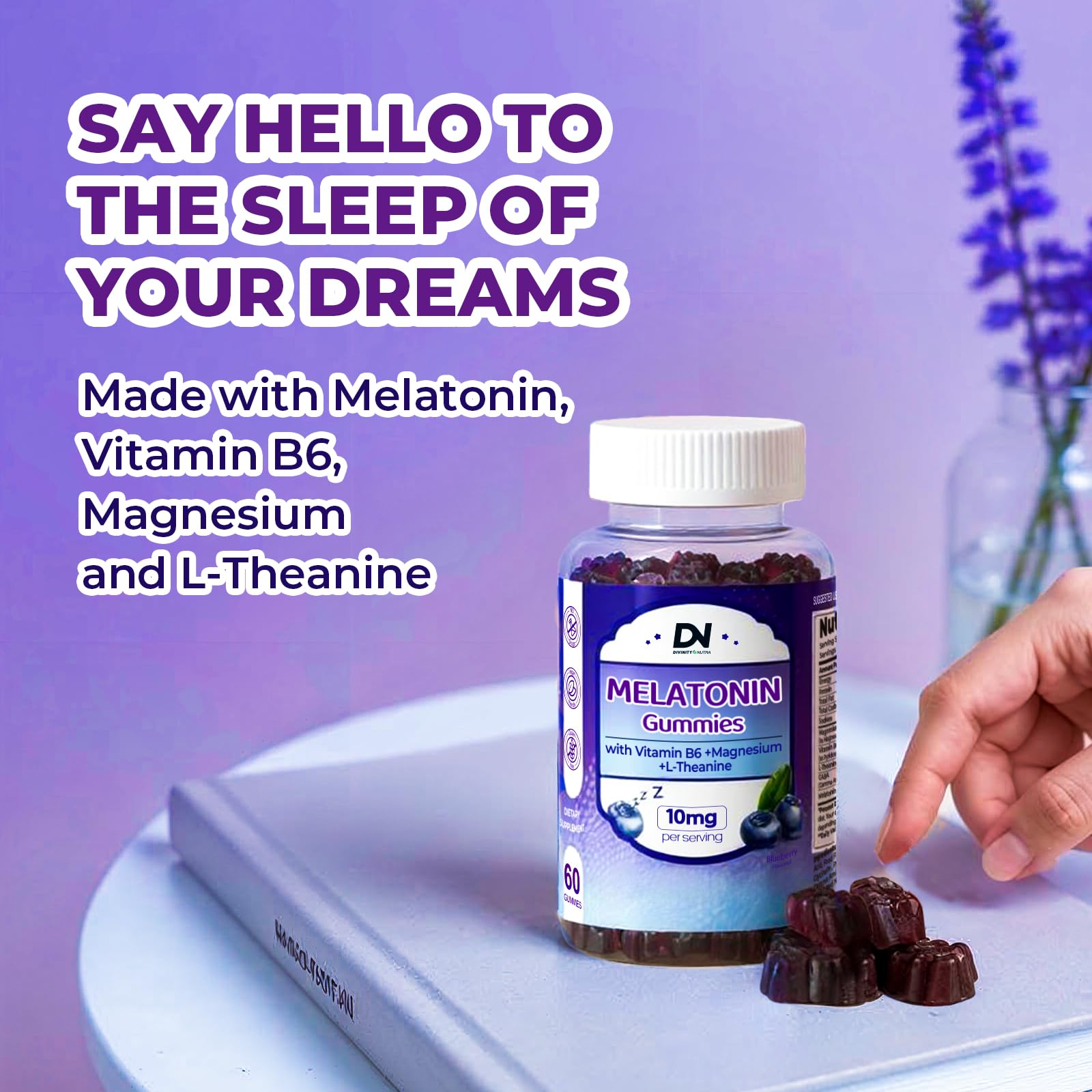 Divinity Nutra gummies for better sleep