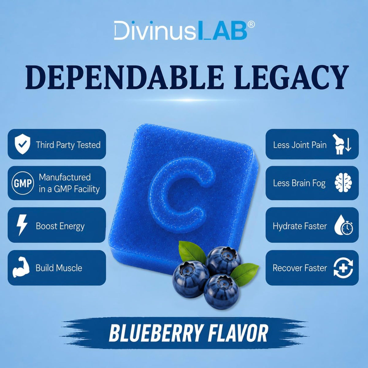 DivinusLab creatine for muscle recovery