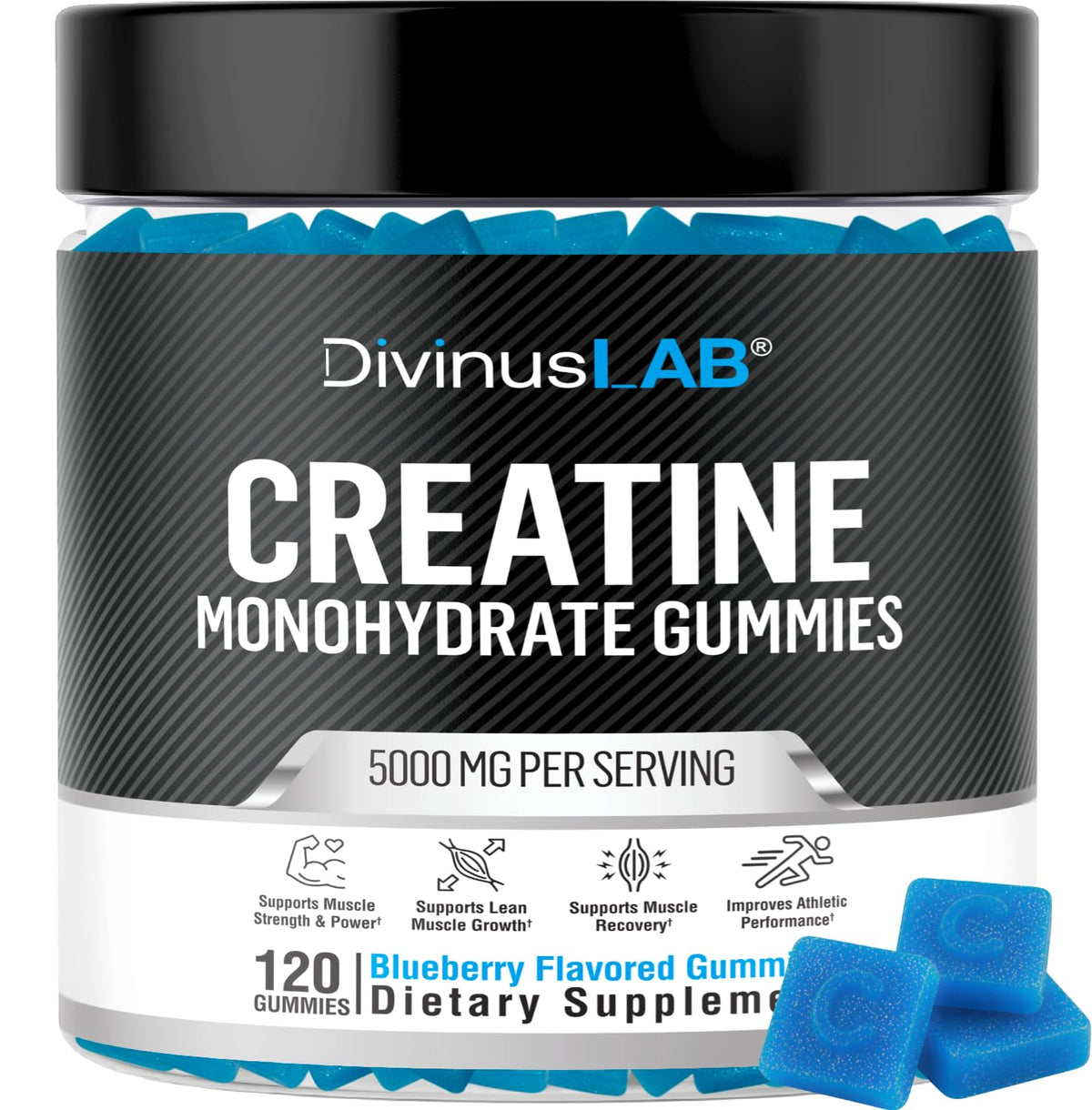 DivinusLab creatine gummies for energy