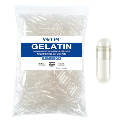 DIY blended vitamin gel caps
