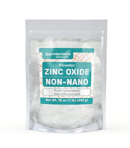 DIY cosmetics with zinc oxide