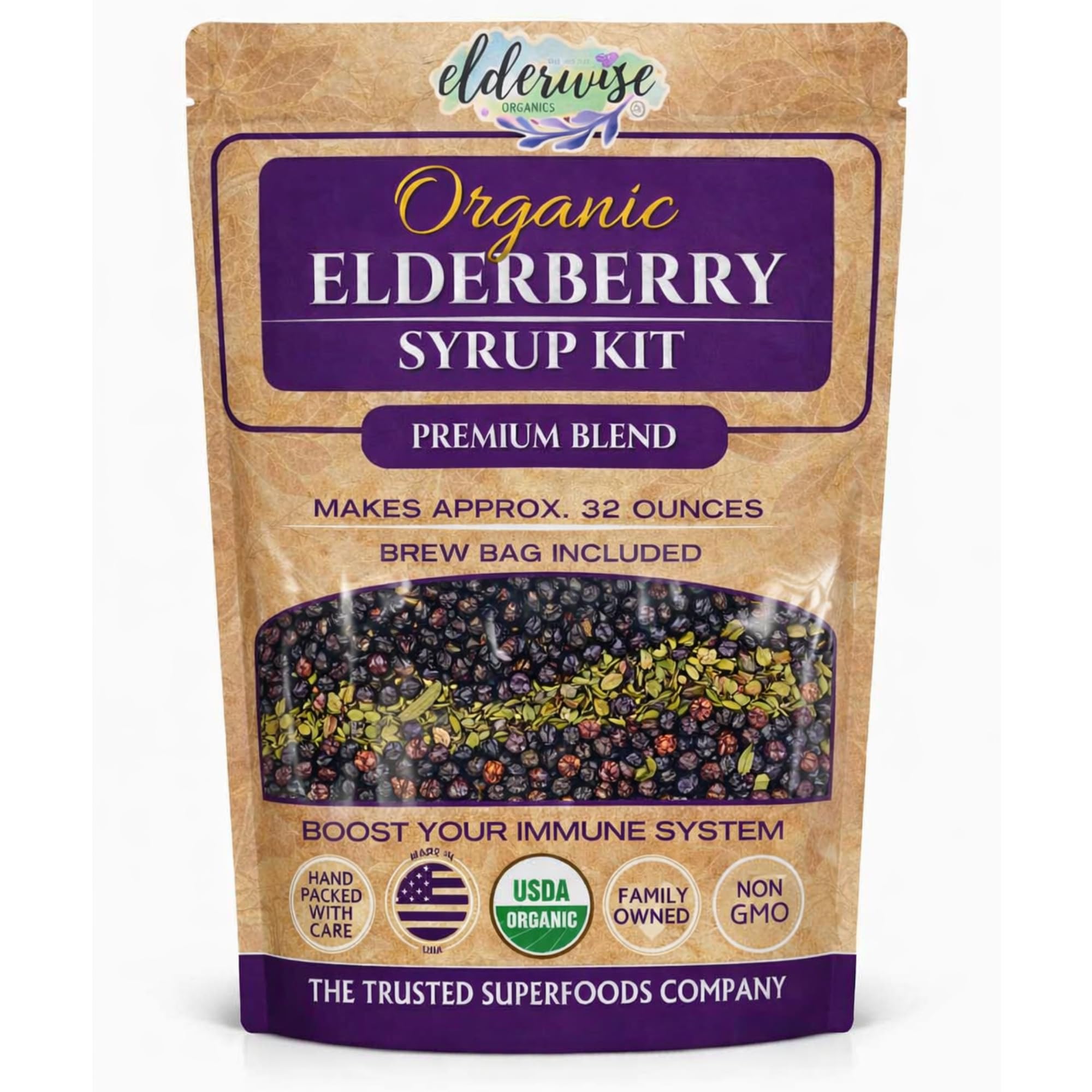 DIY elderberry syrup kit