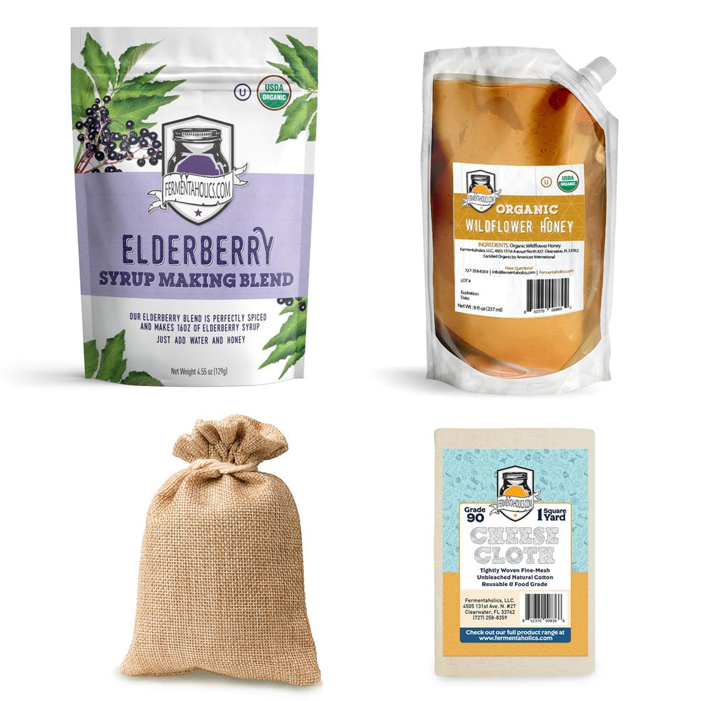DIY elderberry syrup making kit