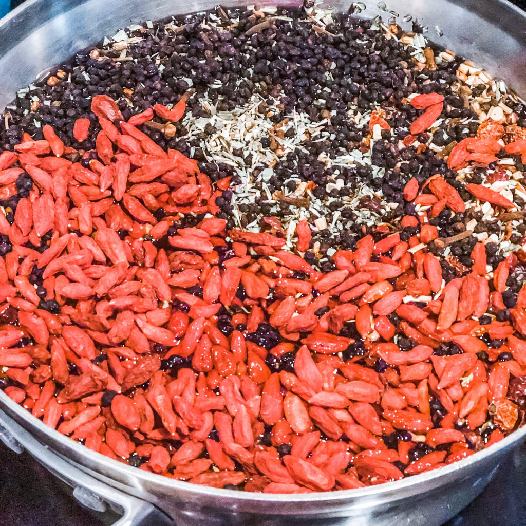 DIY elderberry syrup recipe kit
