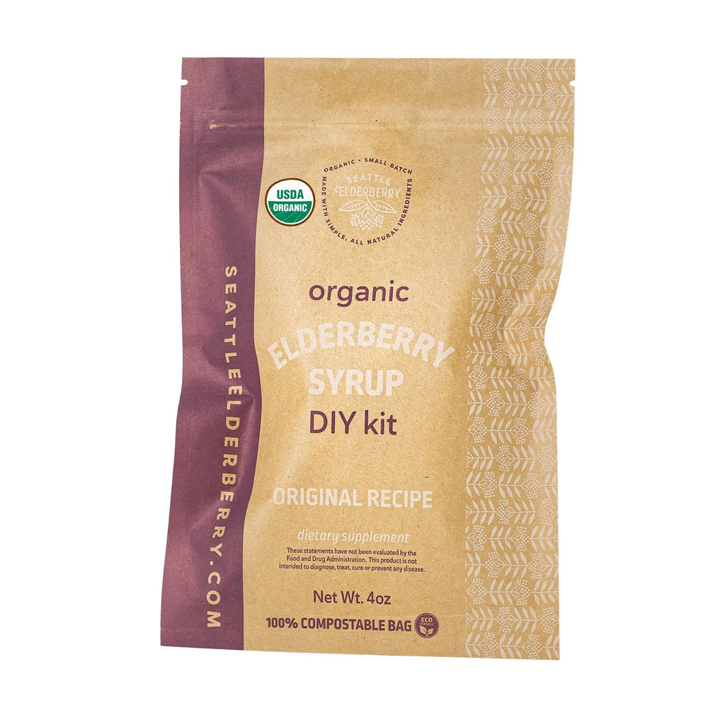 DIY herbal supplement syrup kit