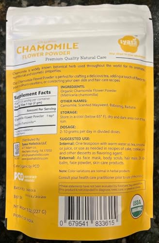 DIY skin care with chamomile