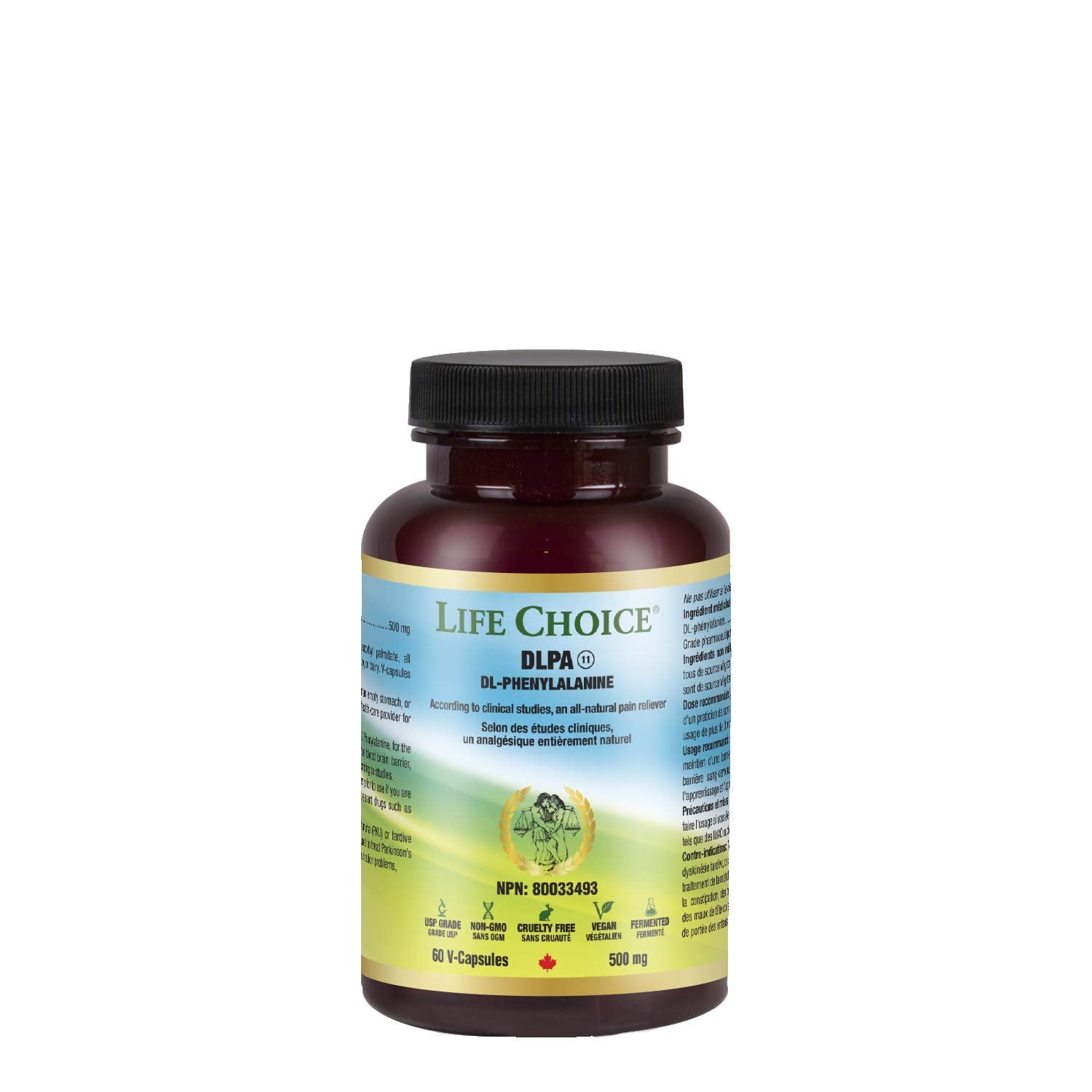 DL-Phenylalanine 500 mg capsules
