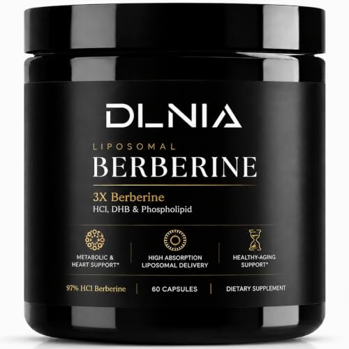 DLNIA berberine 3X strength capsules