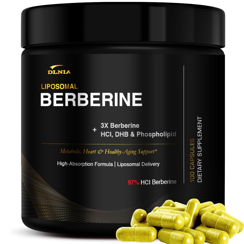 DLNIA Berberine 500 mg capsules for health