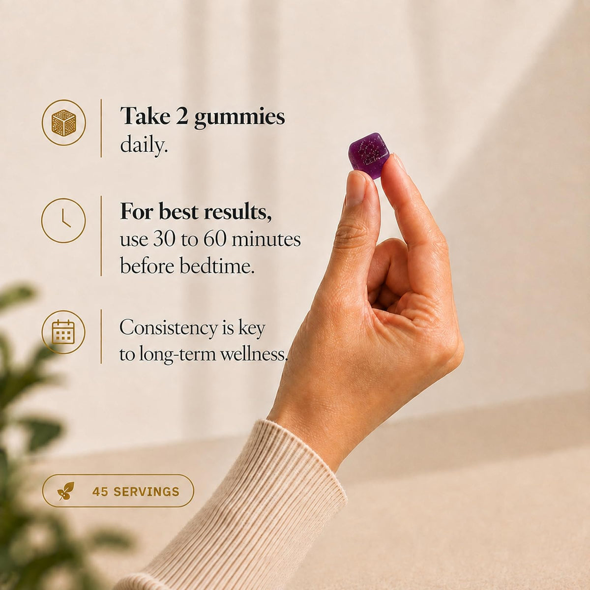 DLNIA magnesium gummies for improved mood