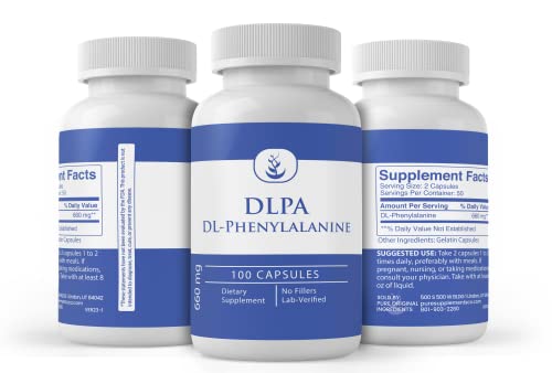 DLPA capsules for stress relief