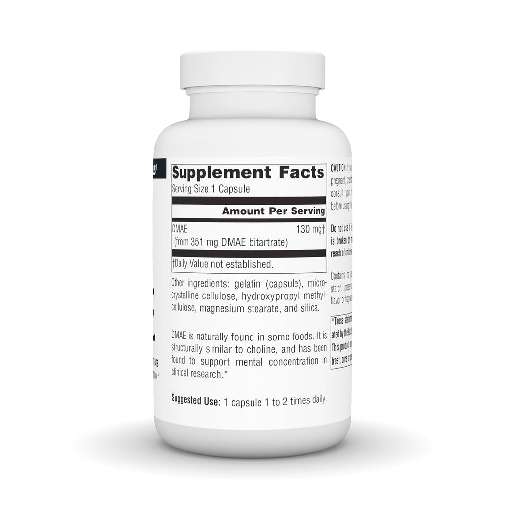 DMAE 351 mg for enhanced focus