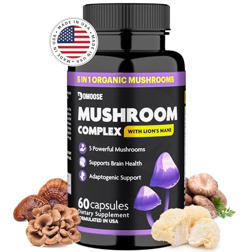 DMoose mushroom capsules for vitality