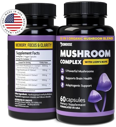 DMoose mushrooms for daily energy