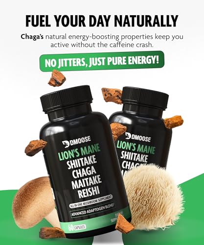 DMoose mushrooms for holistic health
