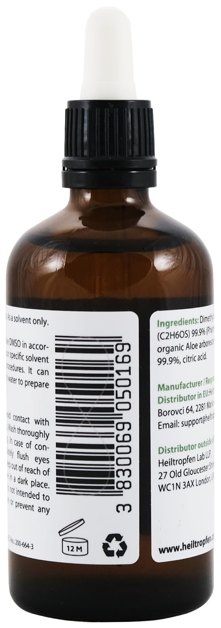 DMSO for skin healing properties