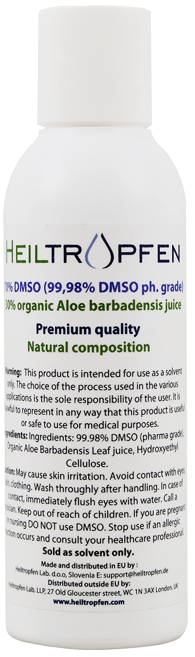 DMSO gel with aloe vera benefits