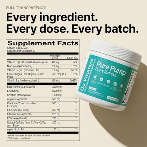 Do Vitamins pre-workout for endurance