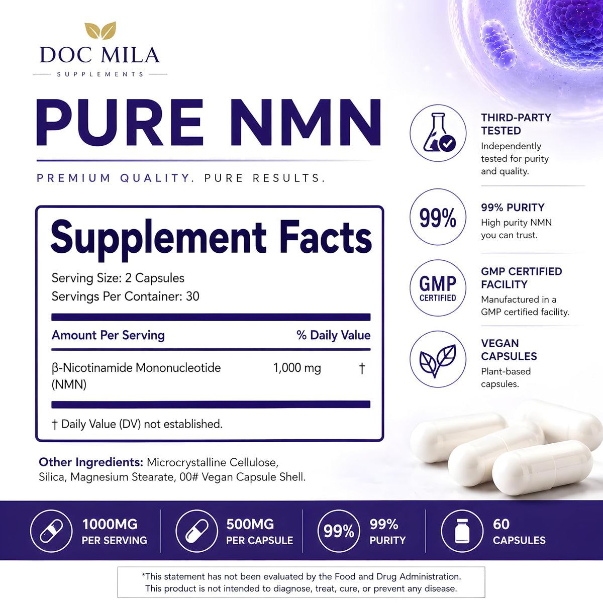 Doc Mila NMN for energy boost