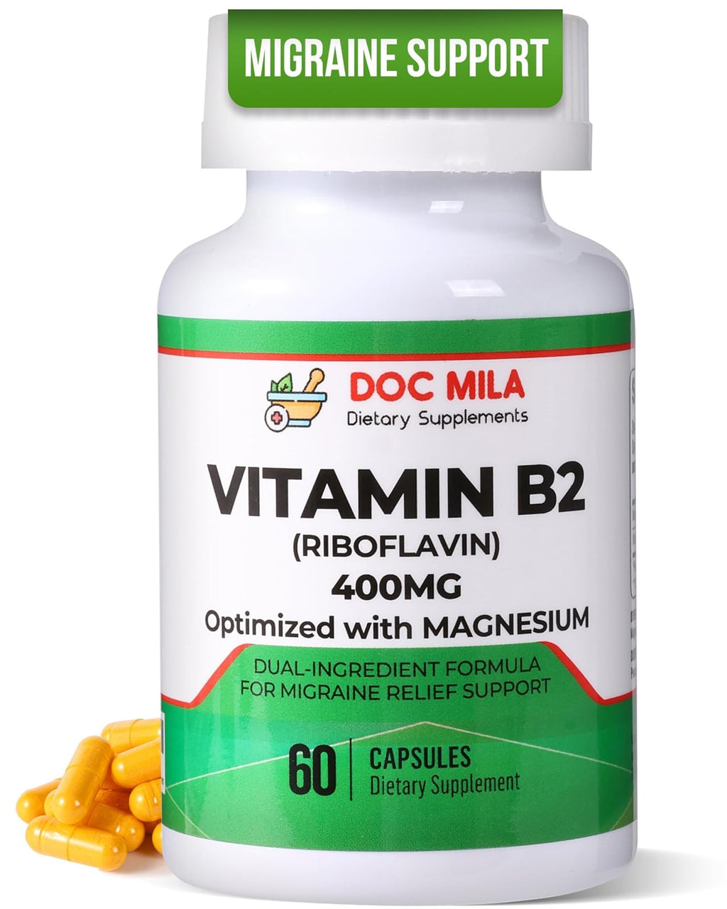 Doc Mila Vitamin B2 capsules