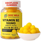 Doc Mila Vitamin B2 gummies for energy