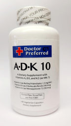 Doctor C's ADK 10 softgels for immune support